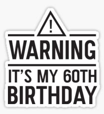 Happy 60th Birthday: Stickers | Redbubble