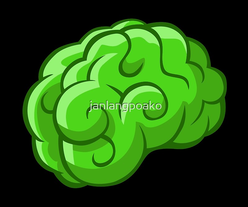 "Alien BRAIN" by janlangpoako | Redbubble