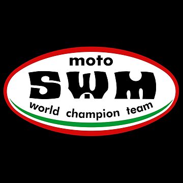 "SWM Moto Vintage" Sticker for Sale by TheScrambler | Redbubble