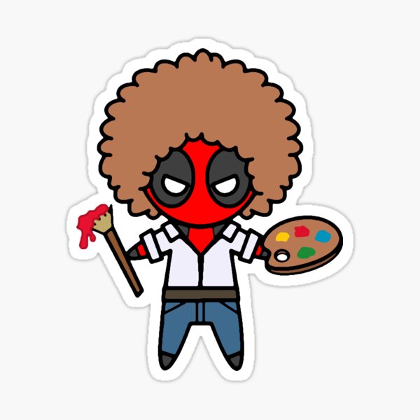 Bob Ross Stickers | Redbubble