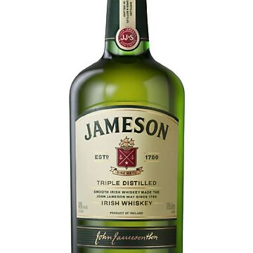 "Jameson Bottle" Sticker for Sale by Tyler Faulstick | Redbubble