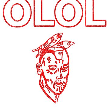 "OLOL Red Raiders Vintage Distressed" Sticker for Sale by ...