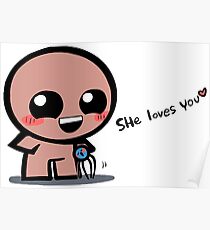 The Binding of Isaac: Posters | Redbubble