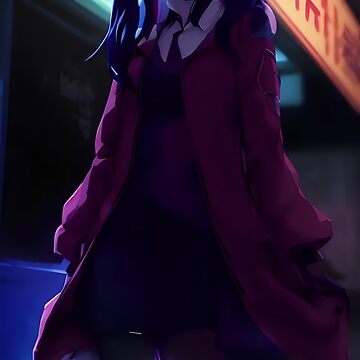 "Va11Halla Poster, Cyberpunk Poster" Sticker for Sale by manasata ...