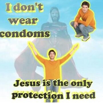 "Jesus cursed meme " Sticker for Sale by royalbaby | Redbubble