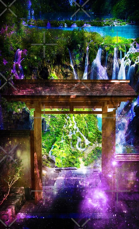 "Rainbow Universe Pathway to Paradise" by eyeillumination | Redbubble