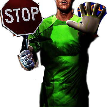 "Marc Andre Ter Stegen" Sticker for Sale by Stipex | Redbubble