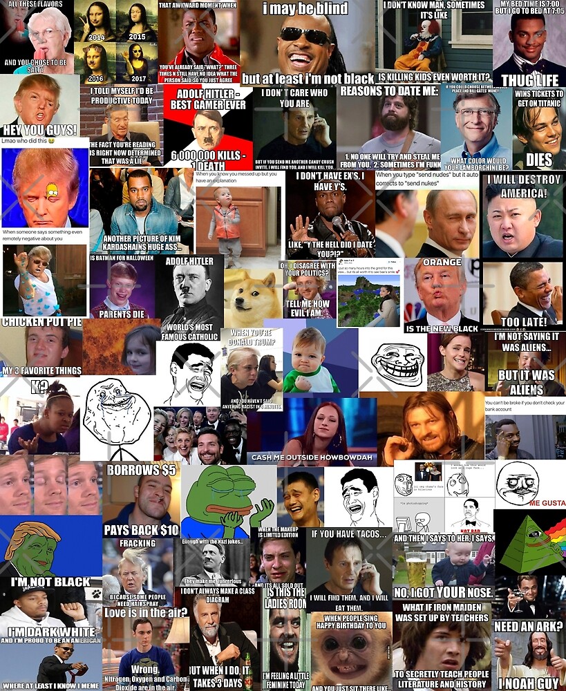 "Meme tastic" by kcgfx | Redbubble