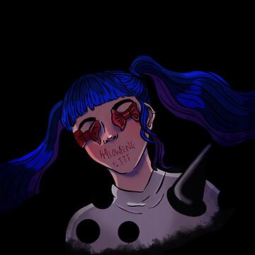 "Ashnikko fanart- Halloweenie pt.III" Sticker for Sale by LaryArt ...