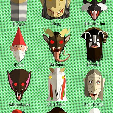 "Creatures of Christmas" Poster for Sale by Mattfields | Redbubble