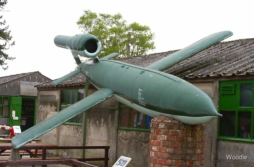 "V1 Doodle-Bug" by Woodie | Redbubble