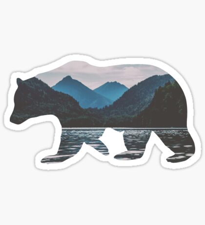 Mountain Stickers | Redbubble