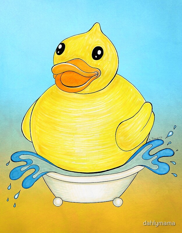 "Big Happy Rubber Duck" by dahlymama | Redbubble