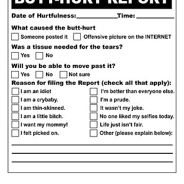 Butthurt Bericht Aus Der Realen Version