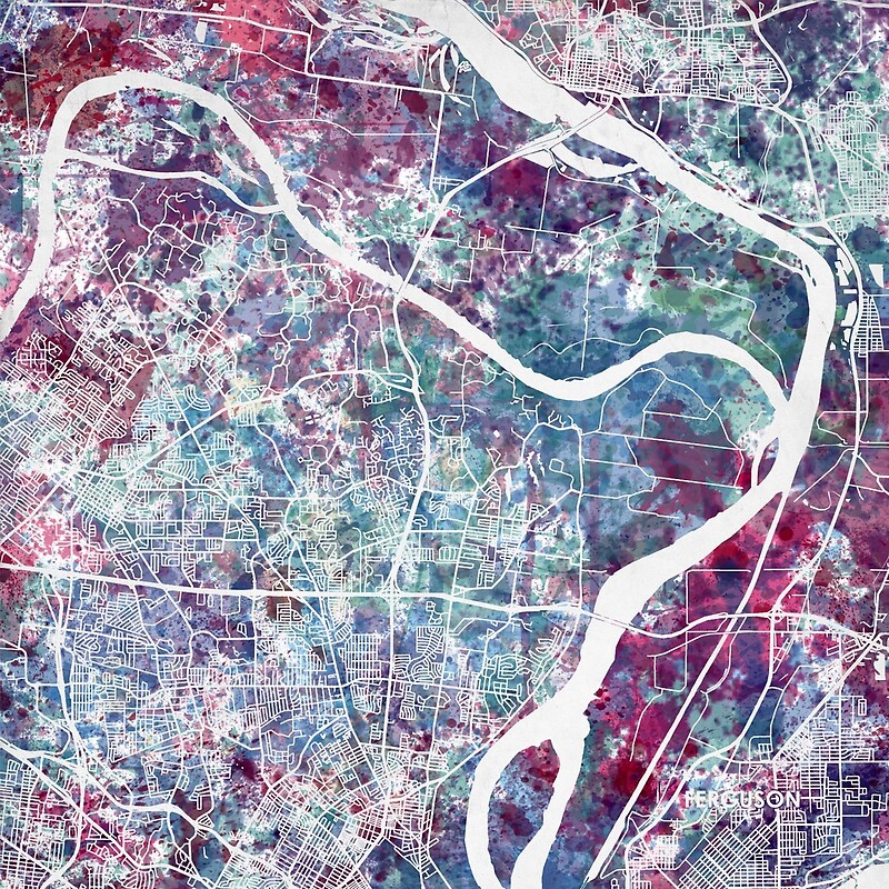 "Ferguson map" by MapMapMaps | Redbubble