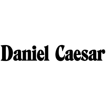 "Daniel Caesar Merch Daniel Caesar Logo" Sticker for Sale by ...