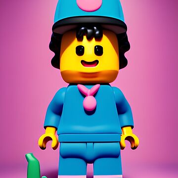 "Bobby Bricks" Sticker for Sale by negapixels | Redbubble