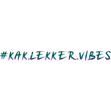 "Kak lekker vibes" Sticker for Sale by Maryke Roux | Redbubble