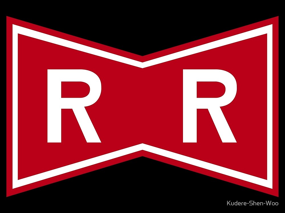 "Red Ribbon Army Logo" by Kudere-Shen-Woo | Redbubble