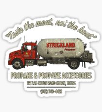 Strickland Propane Stickers | Redbubble