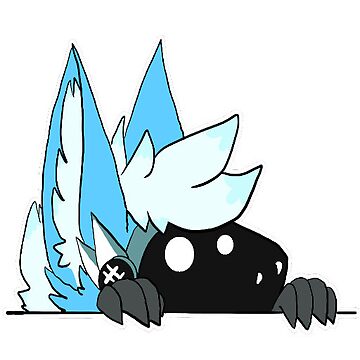 "Protogen Peek Sticker" Sticker for Sale by Thatonedraws | Redbubble