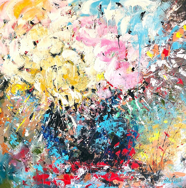 "FLOWERS FOR YOU" by Vital Germaine | Redbubble