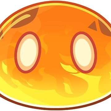 "Pyro Slime" Sticker by Victorize | Redbubble