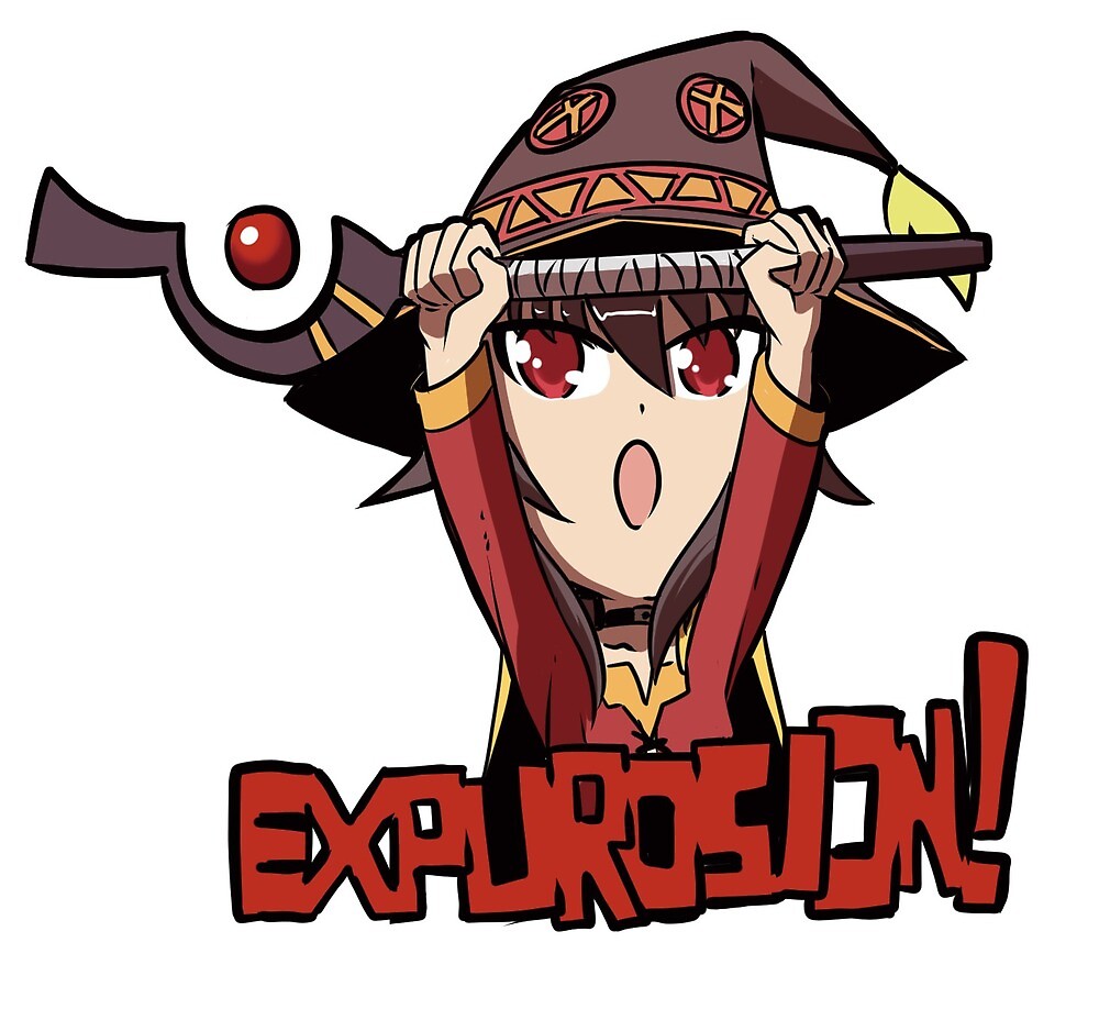 "Megumin - expurosion" by kukuruyo | Redbubble