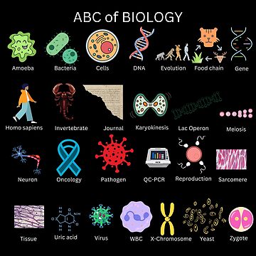 "ABC of BIOLOGY for biology for students and biologists" Poster for ...