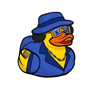 "Pimp Rubber Duck" Sticker for Sale by VIcariousTeeCo | Redbubble