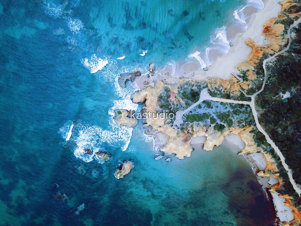 "Point Danger Lookout - Torquay" by kastudio | Redbubble