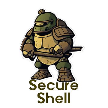 "Secure Shell (SSH)" Sticker for Sale by hackersticker | Redbubble
