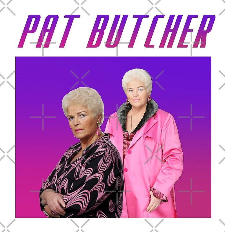 "Pat Butcher Vintage Print" by edgypigeon | Redbubble