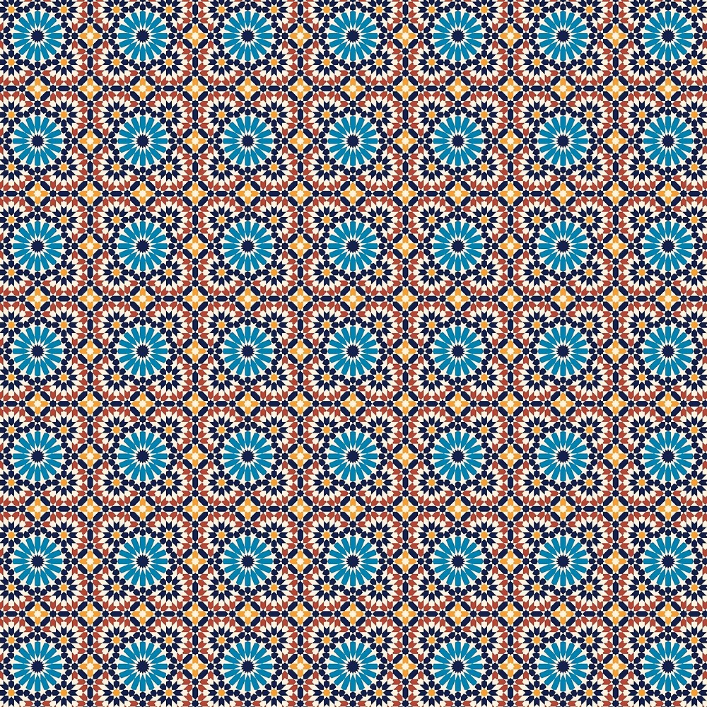 "ANDALUSIAN MORROCAN PATTERN" by latexdesign | Redbubble