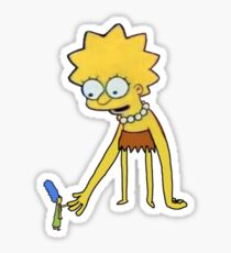 Lisa Simpson: Stickers | Redbubble