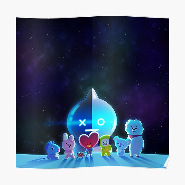 Bt21 Posters | Redbubble