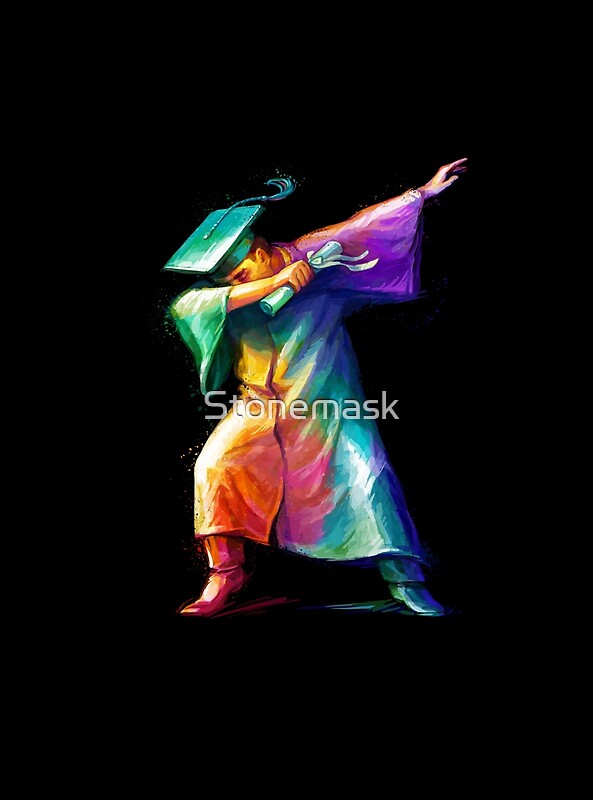 "Dabbing Graduate" by Stonemask | Redbubble