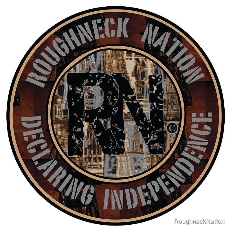 "Roughneck Nation Camo Logo" by RoughneckNation | Redbubble