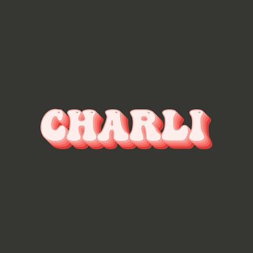"Charli - Name" Sticker for Sale by kindxinn | Redbubble