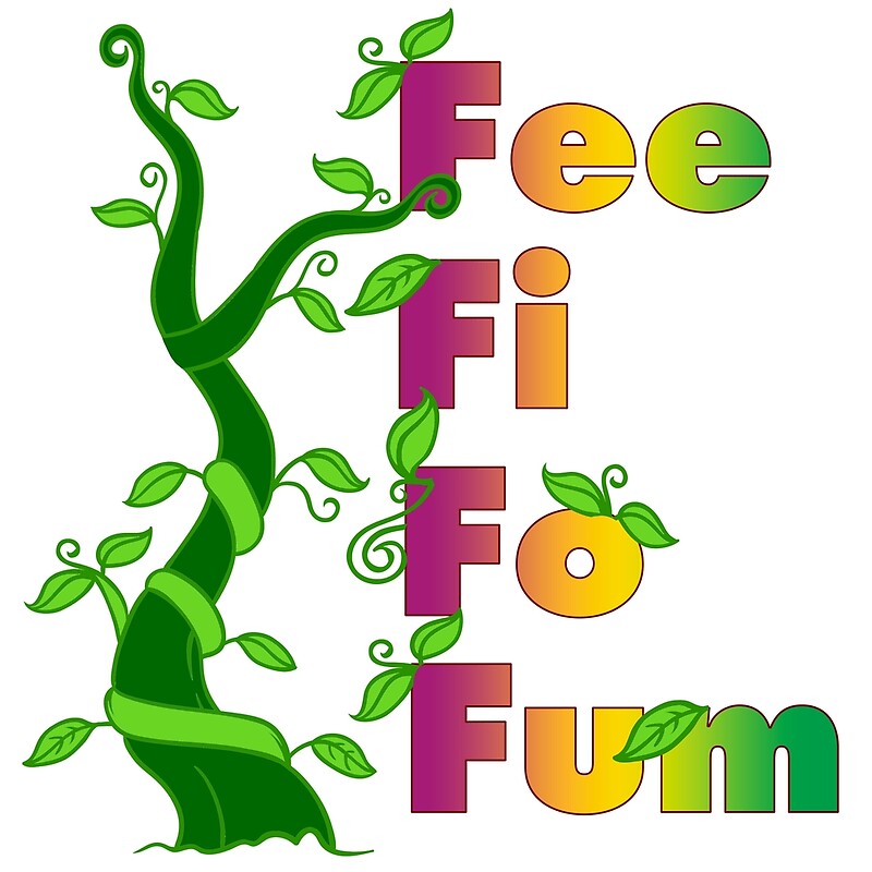 "Fee Fi Fo Fum" by Christine Mullis | Redbubble