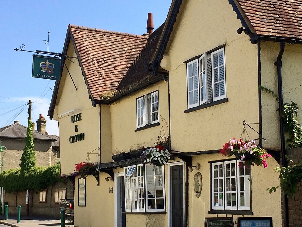"The Rose & Crown, Ashwell, England" by Keith Pitty | Redbubble