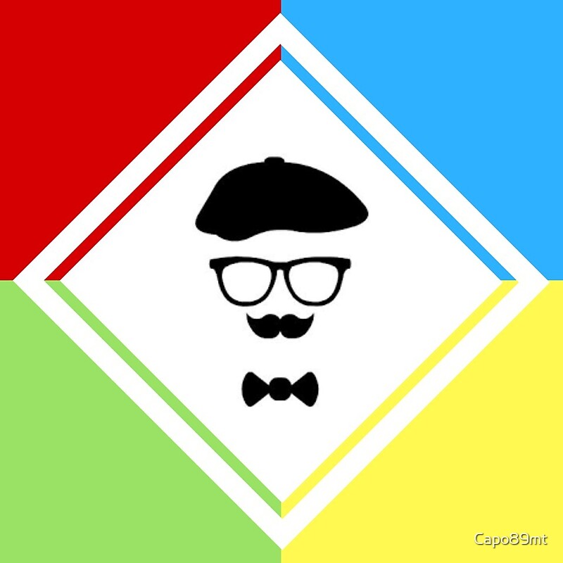 "Smug French Beret Man " by Capo89mt | Redbubble