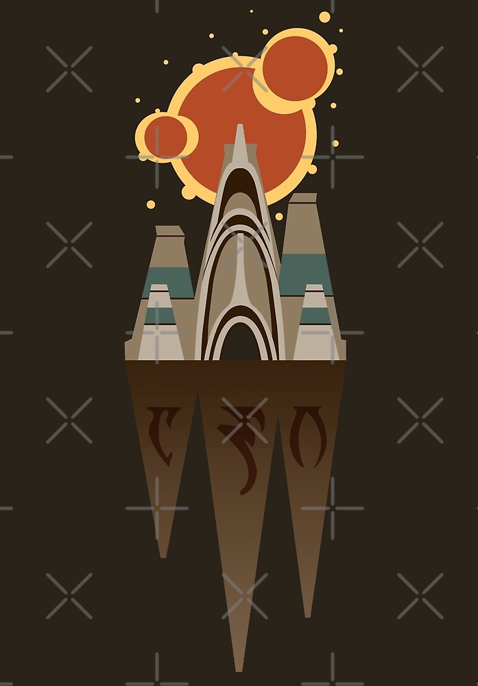 "ALMSIVI Temple" by SaurianDandy | Redbubble