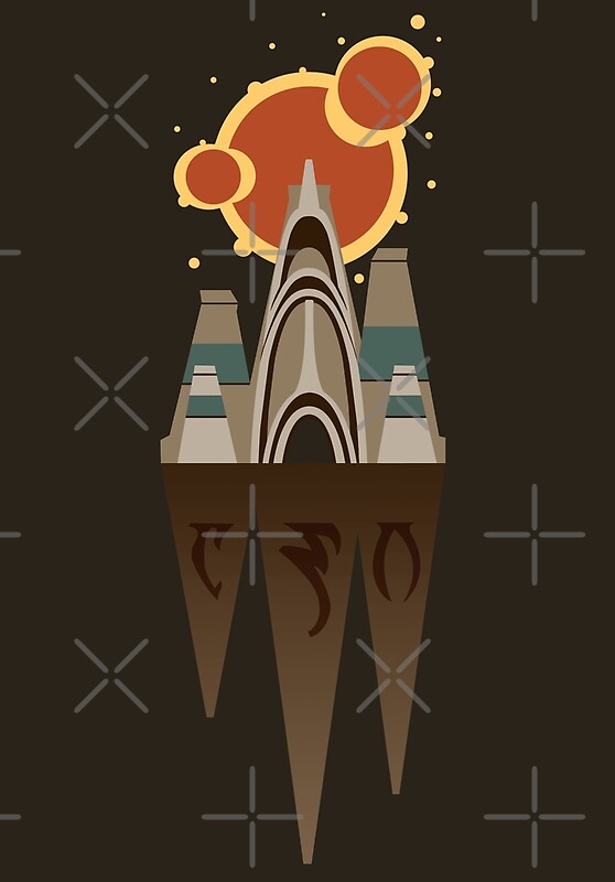 "ALMSIVI Temple" by SaurianDandy | Redbubble