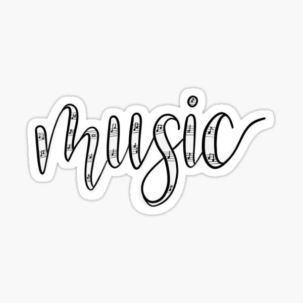 Calligraphy Stickers | Redbubble