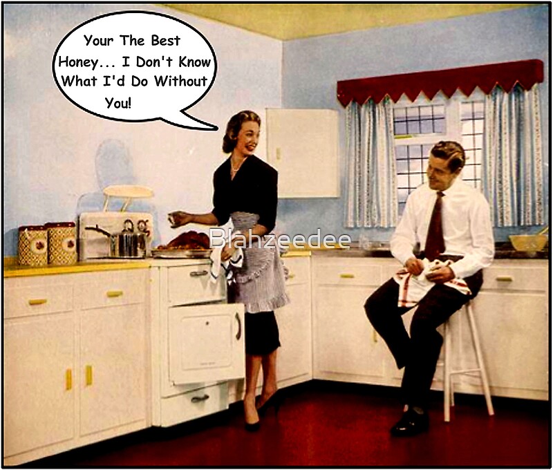 "Kitchen Talk" by Blahzeedee | Redbubble