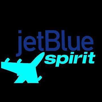 "Jetblue_spirit blue logo" Sticker for Sale by ekopramanata | Redbubble