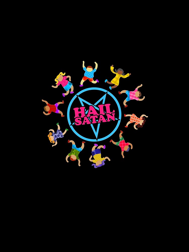 "Hail Satan Pentagram | Satanic Occult 666" T-shirt by ethandirks ...