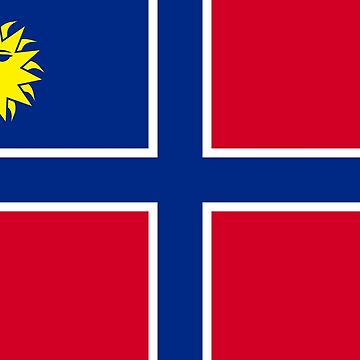 "State of Muscogee Flag" Sticker for Sale by artyflyers | Redbubble