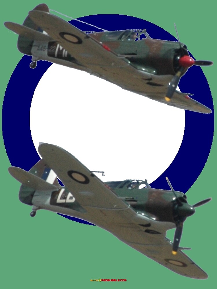 "Pacific WW2 RAAF Roundel Two Boomerangs Design" by muz2142 | Redbubble